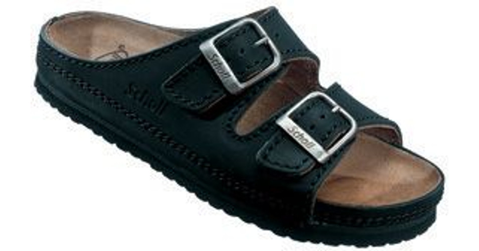 Scholl Airbag férfi és női beltéri bőr gyógypapucs